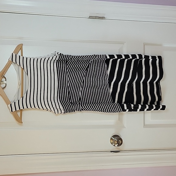 Mystree | Dresses | Mystree Striped Tiered Dress | Poshmark